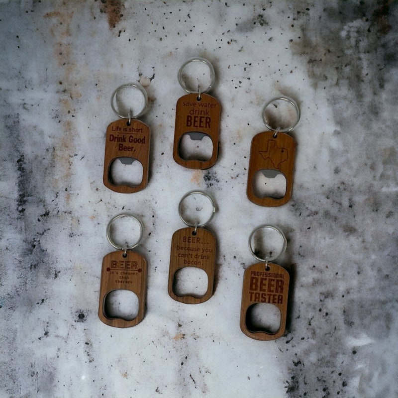 Beer Keychain - Etsy