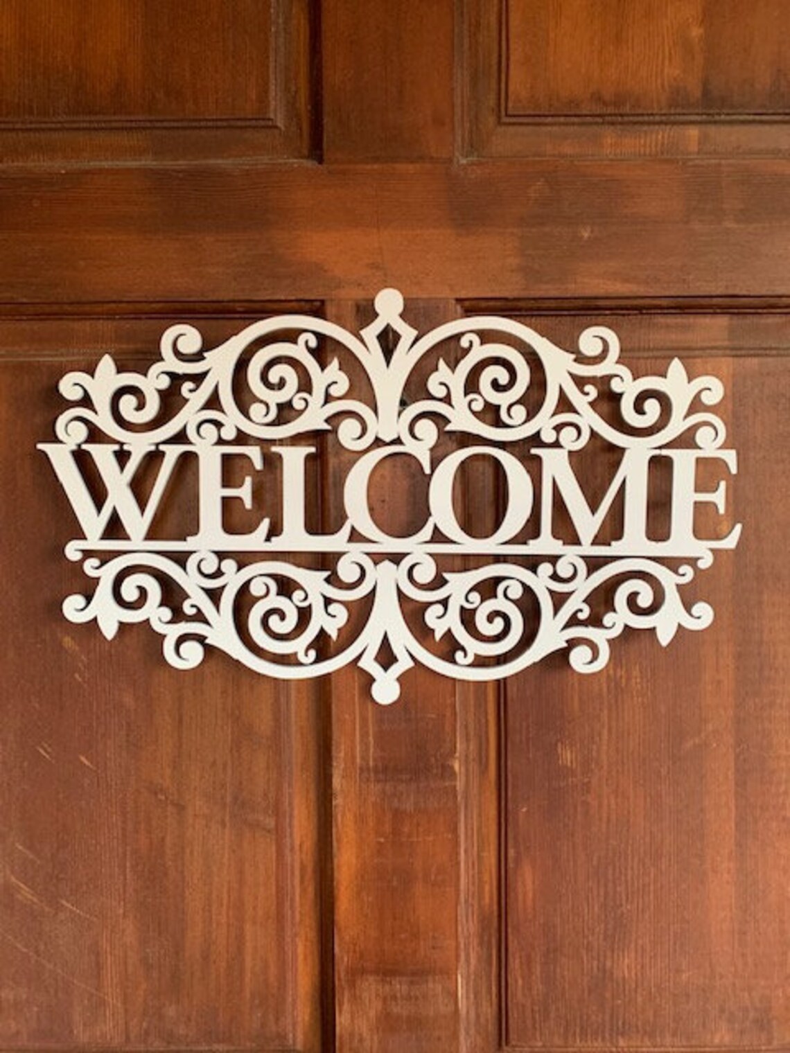 Elegant Welcome Sign Wall Hanger Welcome - Etsy