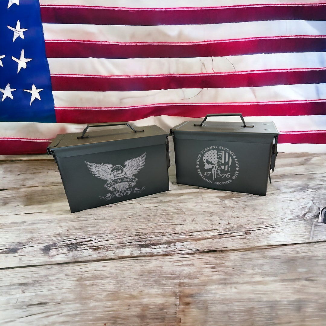 Personalized 50 Caliber Ammo Box Complete With Your Name or Your Choice ...