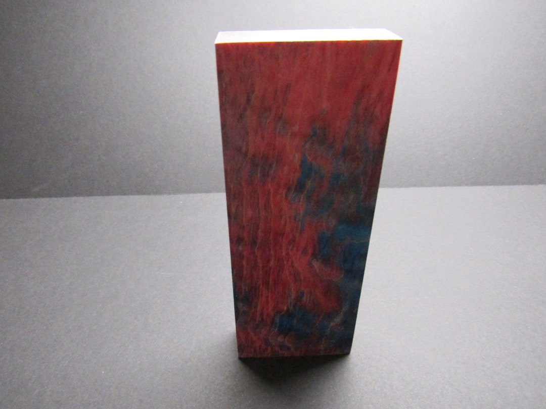 Premium Dye Stabilized Quilted Maple Knife Block. Stab Wood - Etsy