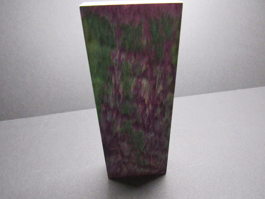 Premium Dye Stabilized Quilted Maple Knife Block. Stab Wood - Etsy