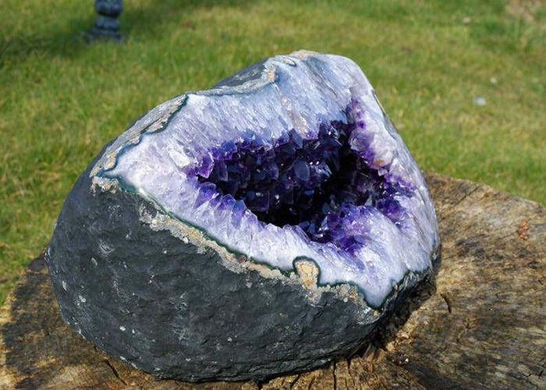 Large AAA Grade Amethyst Geode 33cm 15.57kg - Etsy