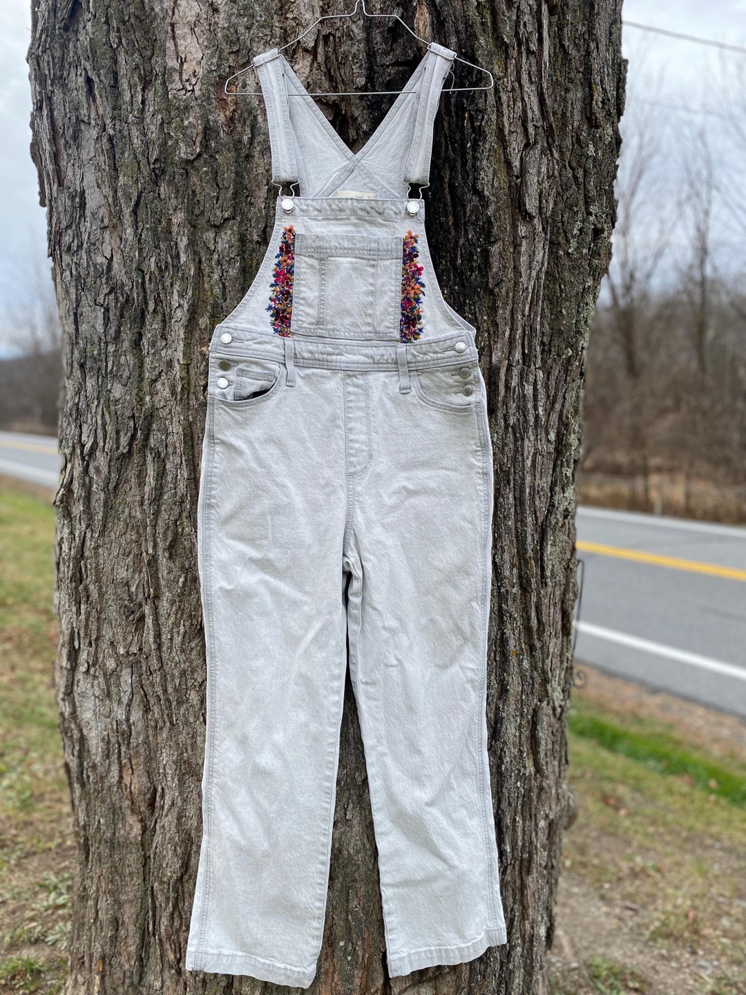 Embroidered Overalls. Denim Overalls. Jean Overalls. Embroidery. Hand ...