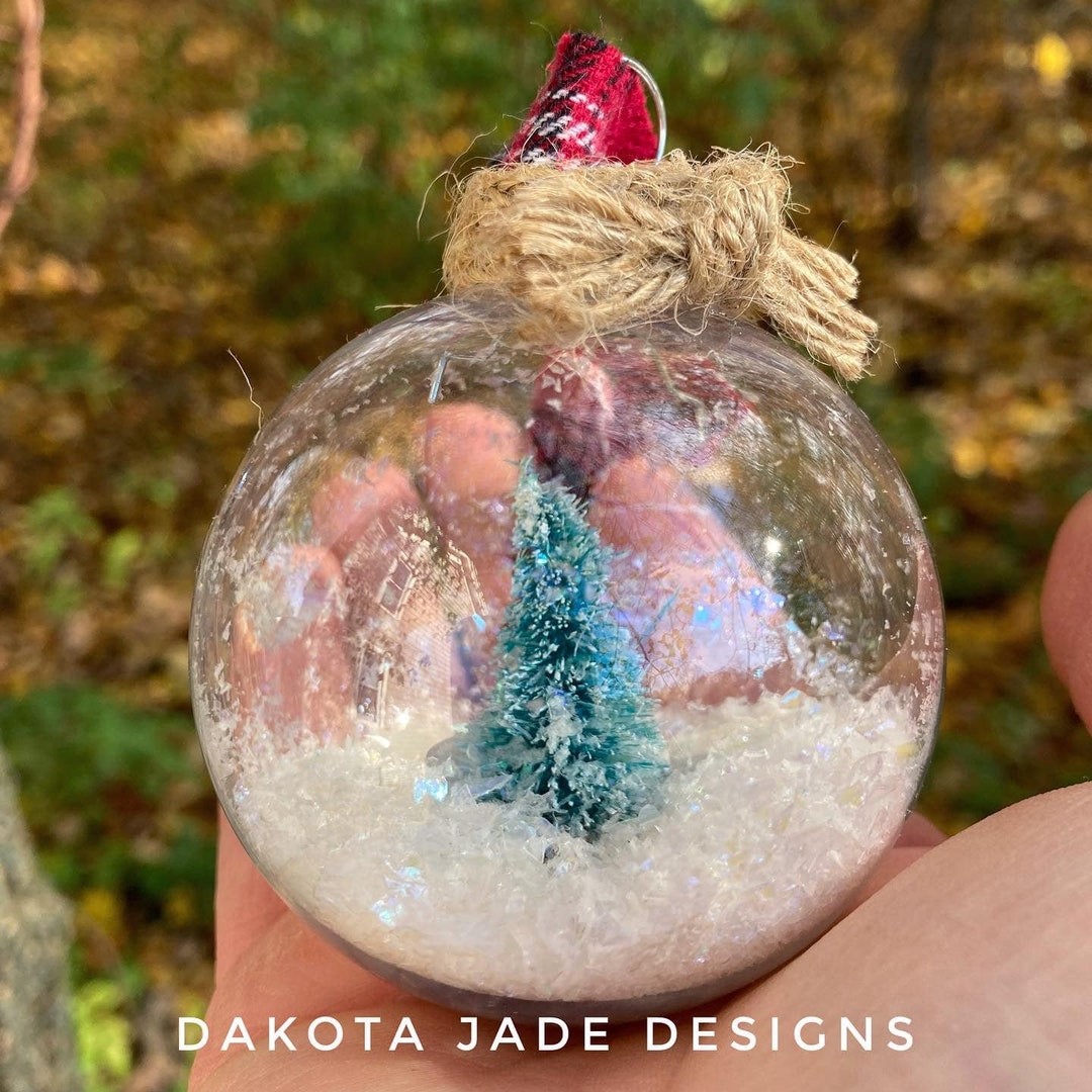 Ornament, Snow Globe, Christmas Tree - Etsy