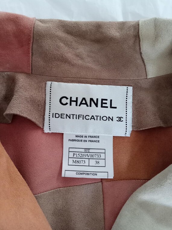 Vintage 2000s CHANEL Identification leather patchwork… - Gem