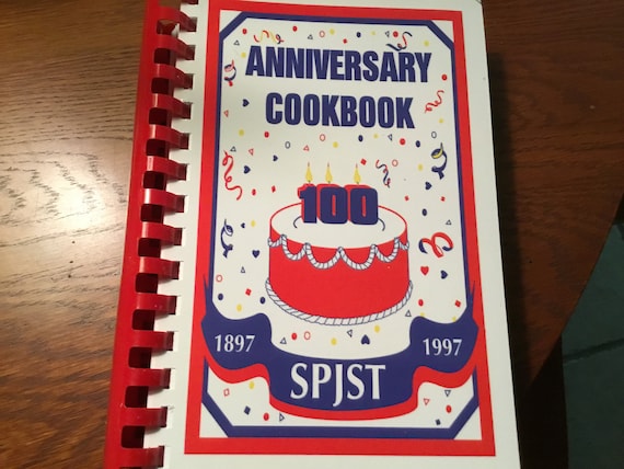 SPJST 100th Anniversary Cookbook | Etsy