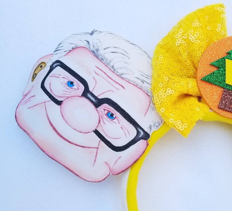 UP Inspired Minnie Mouse Ears, Carl Fredricksen Ears! - Etsy