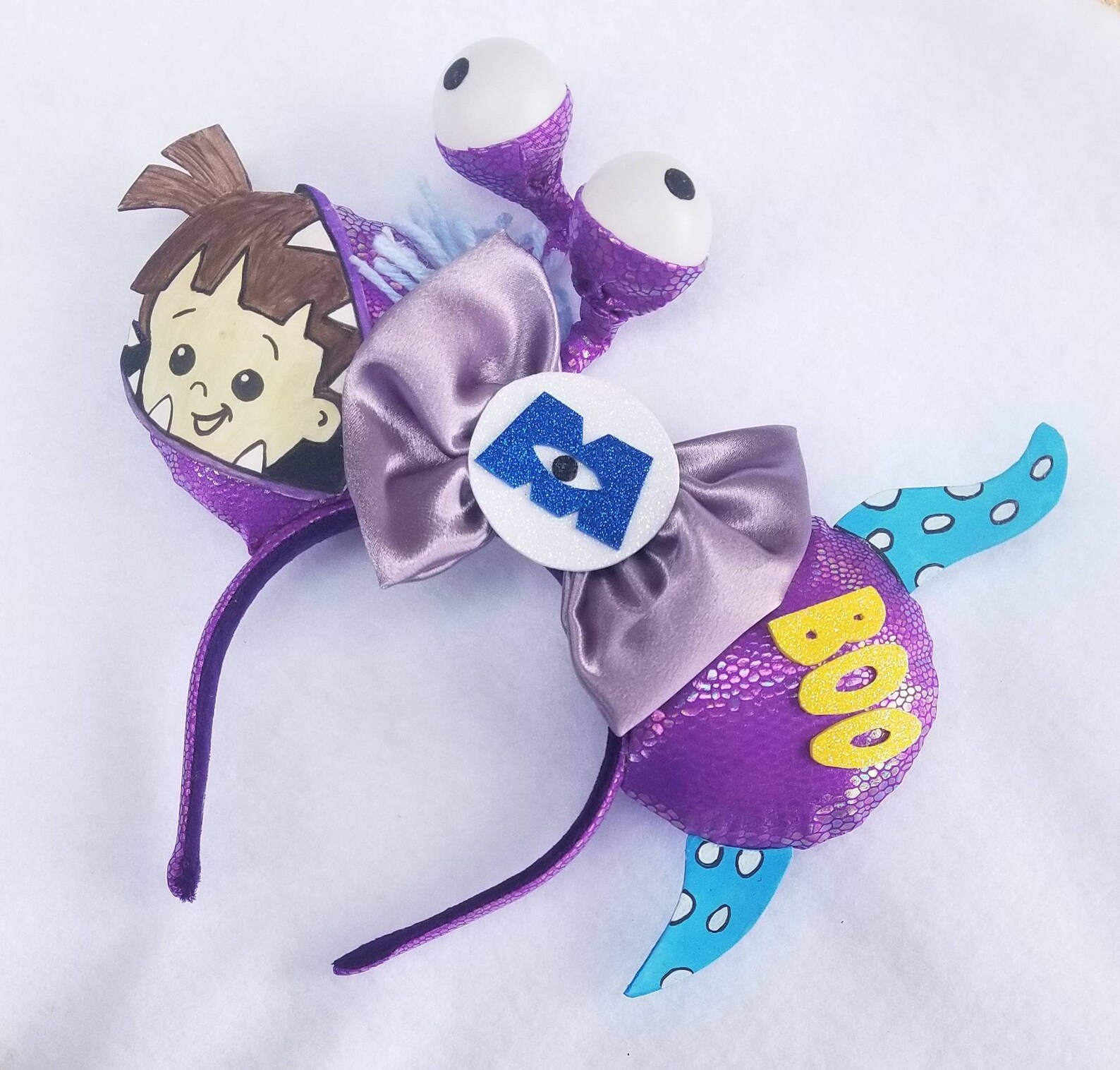 Monsters Inc./ Pixar Fest / Boo Inspired Minnie Mouse Ears. - Etsy