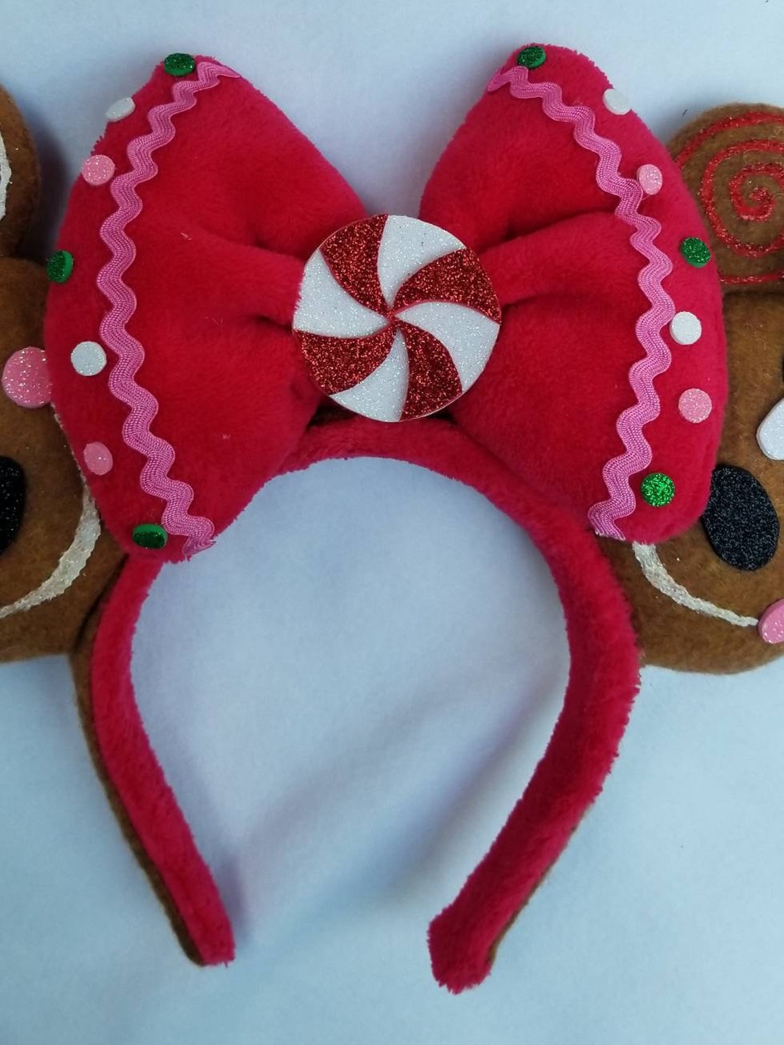 Mickey & Minnie Gingerbread Inspired Ears | Etsy
