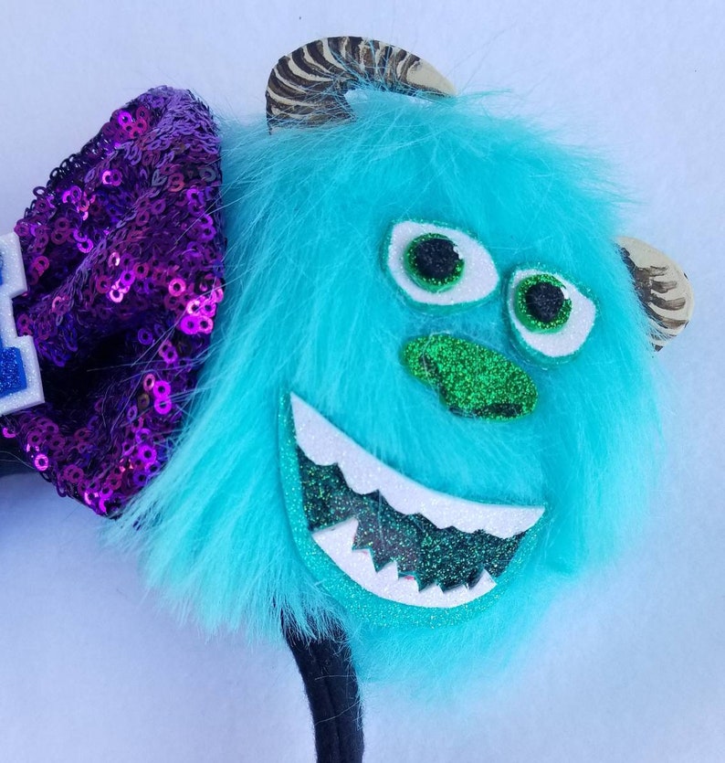 Monsters Inc/ Pixar Fest Inspired Minnie Mouse Ears With - Etsy