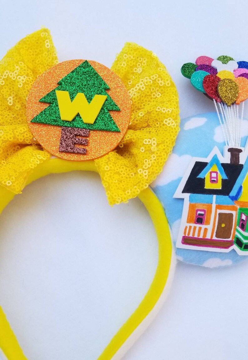 UP Inspired Minnie Mouse Ears, Carl Fredricksen Ears! - Etsy