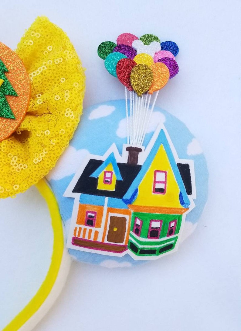 UP Inspired Minnie Mouse Ears, Carl Fredricksen Ears! - Etsy