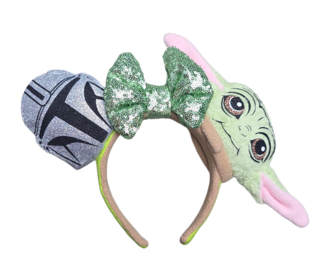 The Mandalorian/ Grogu Inspired Mouse Magical Ears! - Etsy