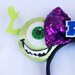 Monsters Inc/ Pixar Fest Inspired Minnie Mouse Ears With Sequins Bow - Etsy