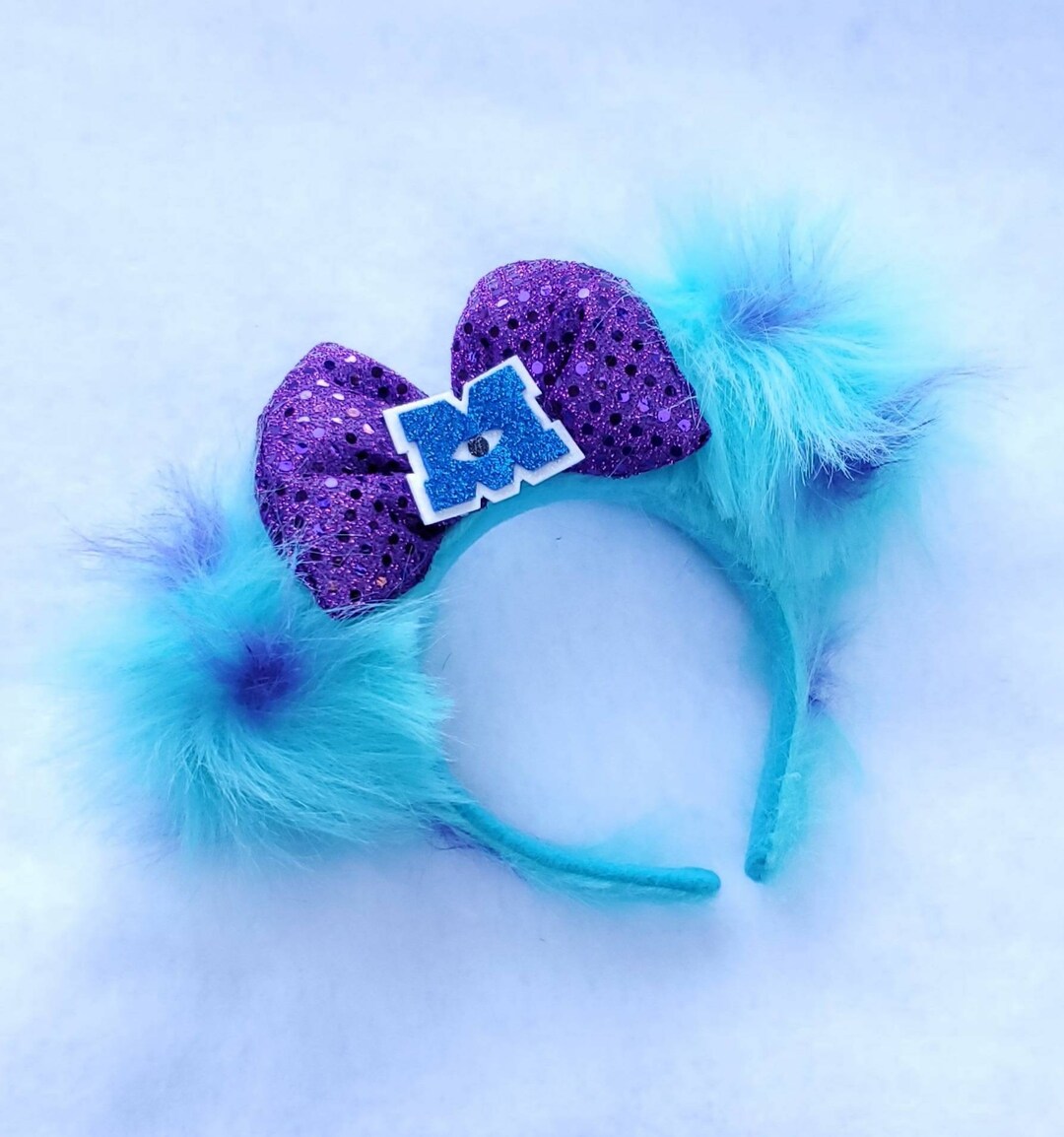 Monsters Inc./ Pixar Fest / Sulley Inspired Minnie Mouse Ears With ...