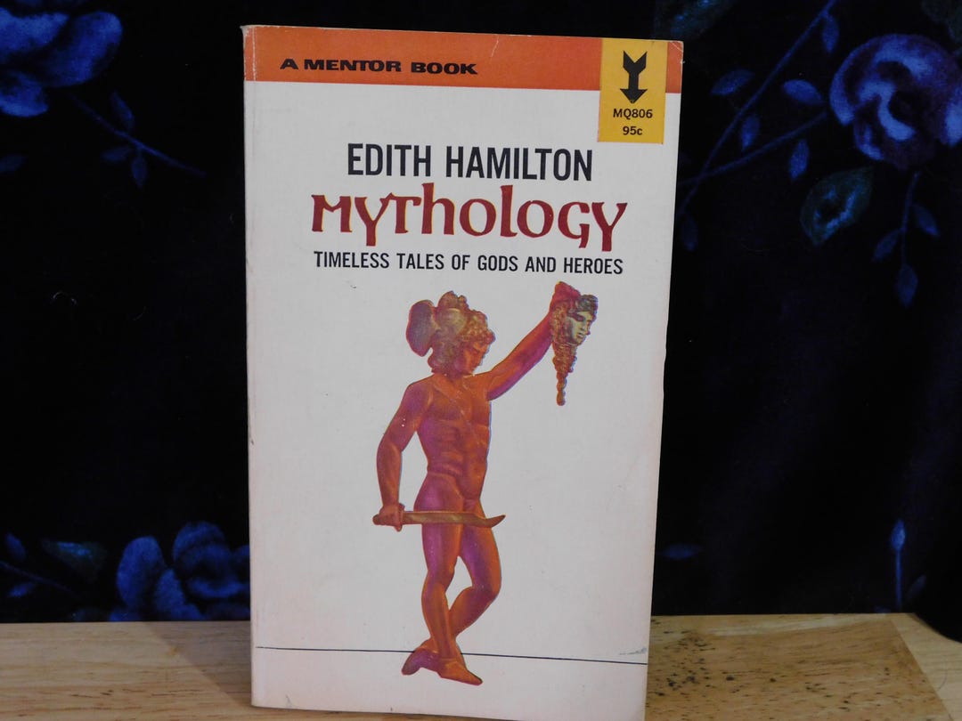 Mythology by Edith Hamilton, 1942 Mentor Paperback. Illustrated Vintage ...