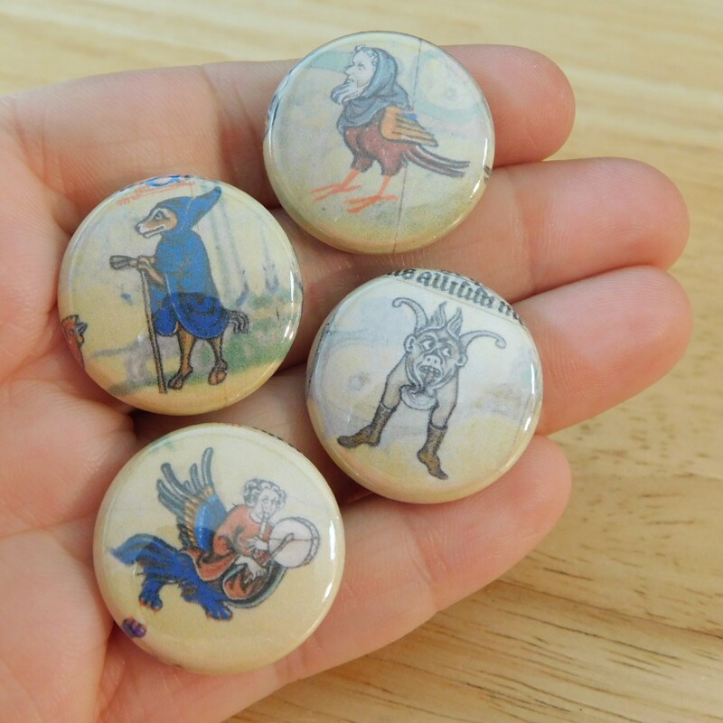 Medieval Button - Etsy