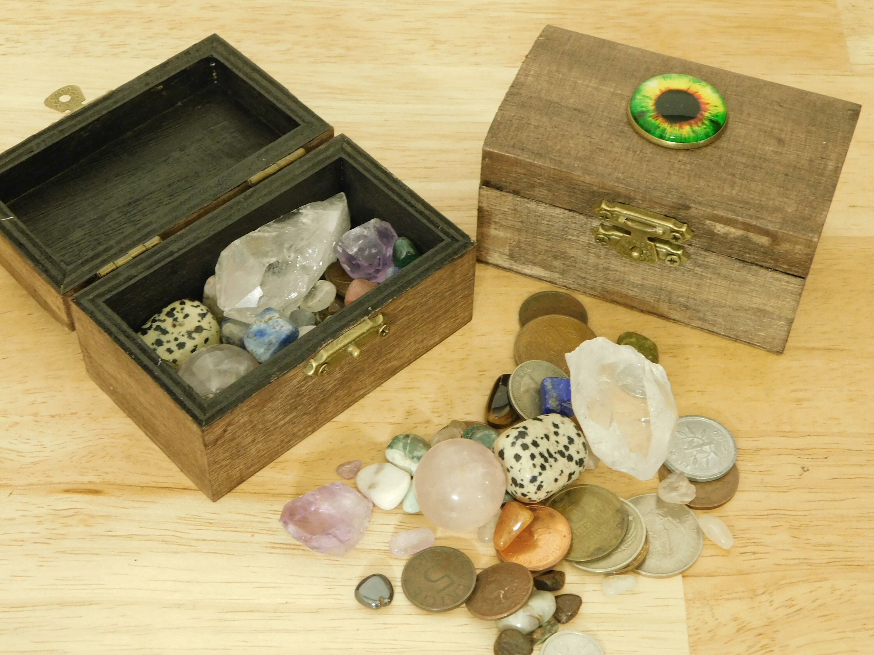Dragon's Hoarde Treasure Chest Gems World Coins - Etsy