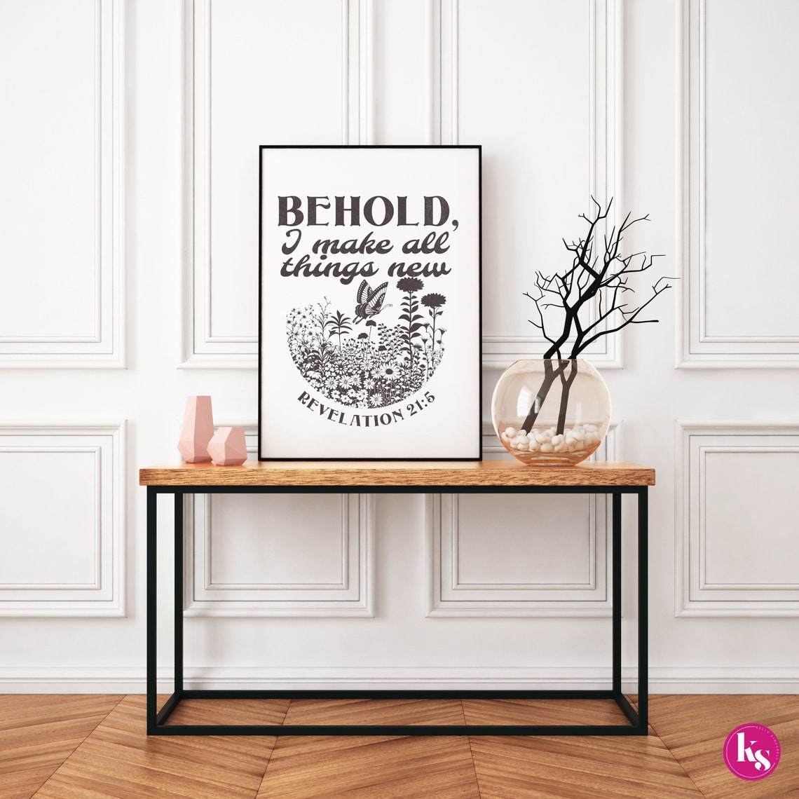 Boho Decorative Poster Scripture Wall Art, Dorm Rooms Decorating ...