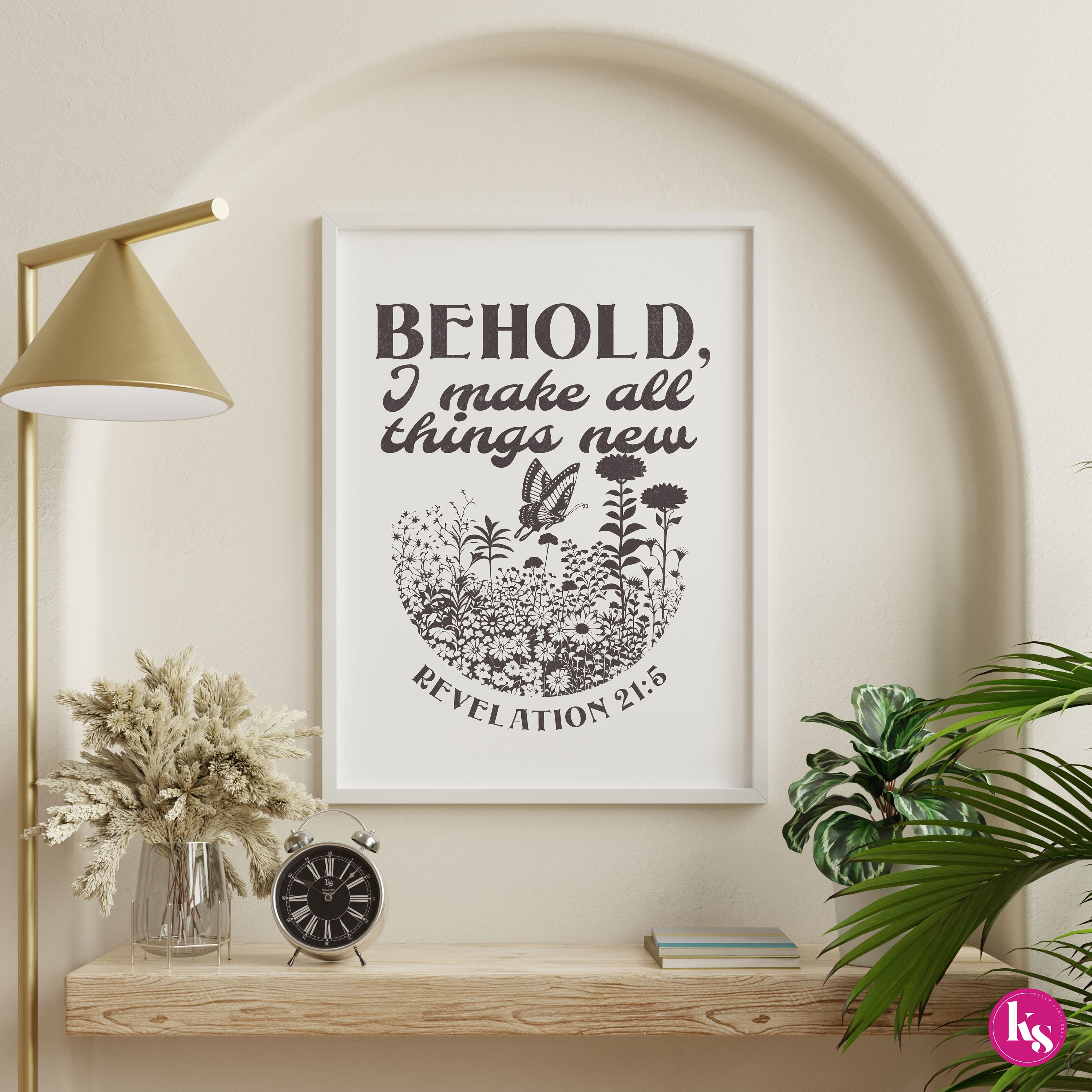 Boho Decorative Poster Scripture Wall Art, Dorm Rooms Decorating ...