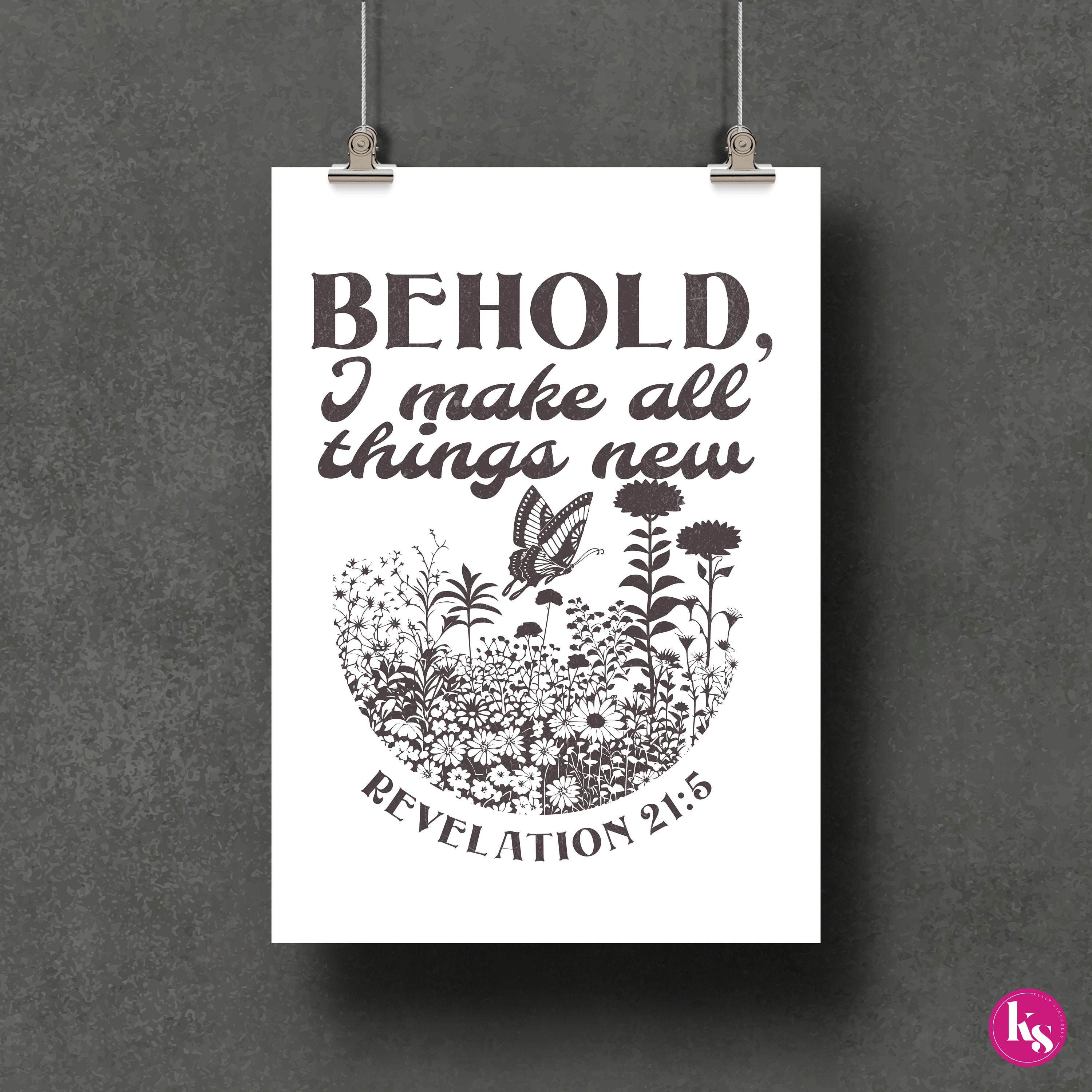 Boho Decorative Poster Scripture Wall Art, Dorm Rooms Decorating ...