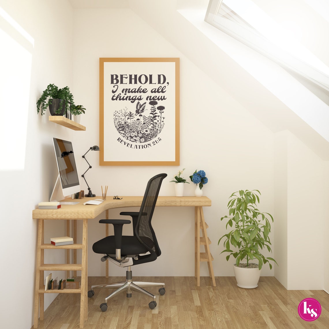 Boho Decorative Poster Scripture Wall Art, Dorm Rooms Decorating ...