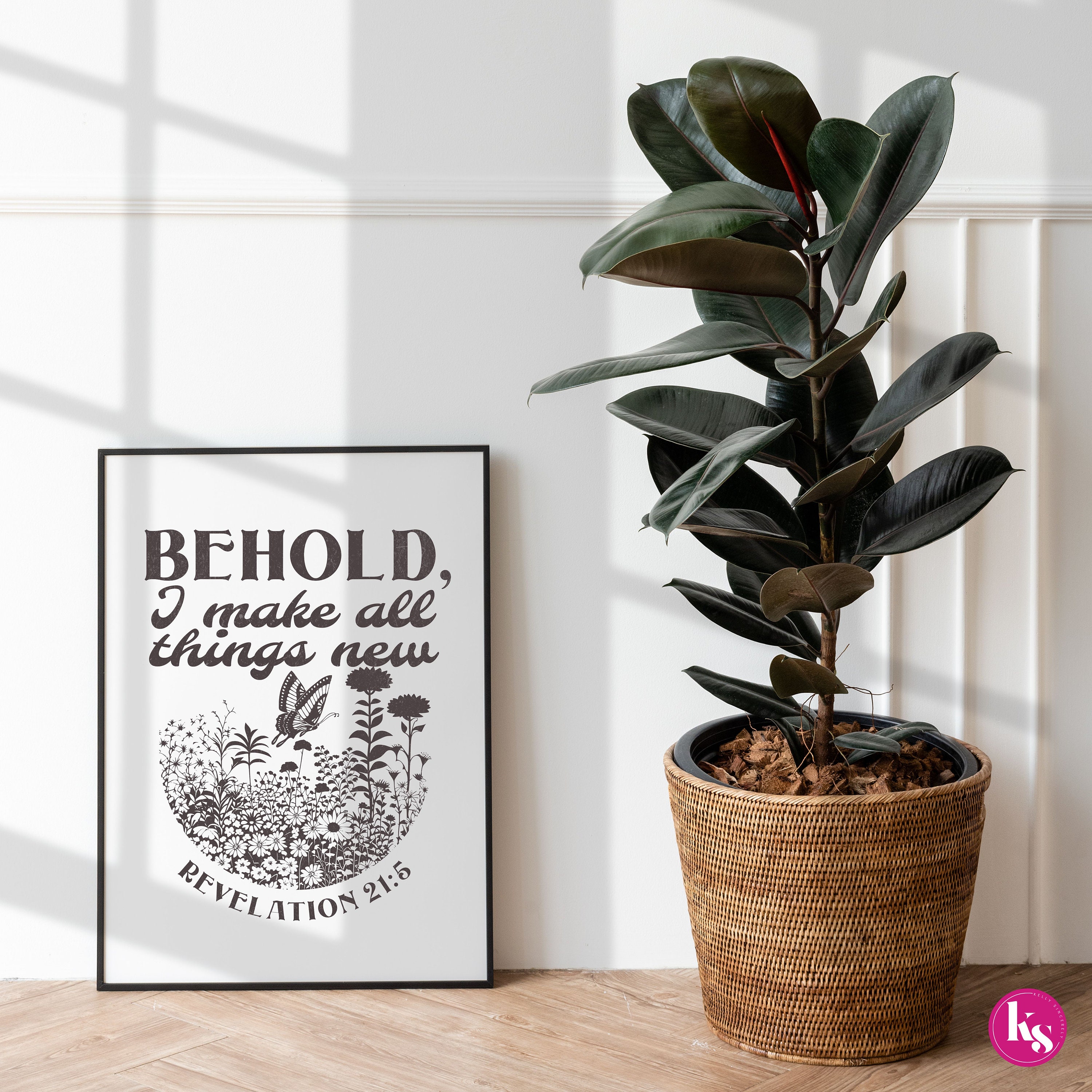 Boho Decorative Poster Scripture Wall Art, Dorm Rooms Decorating ...