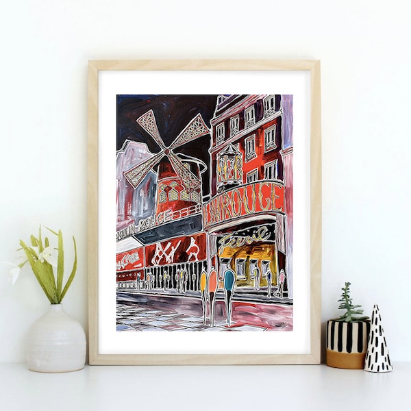 Moulin Rouge Art - Etsy UK