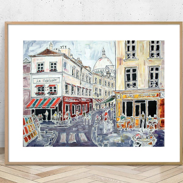Montmartre Paris - Etsy