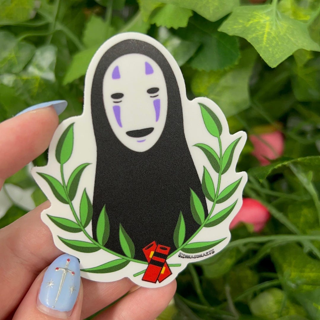 No Face Sticker - Etsy