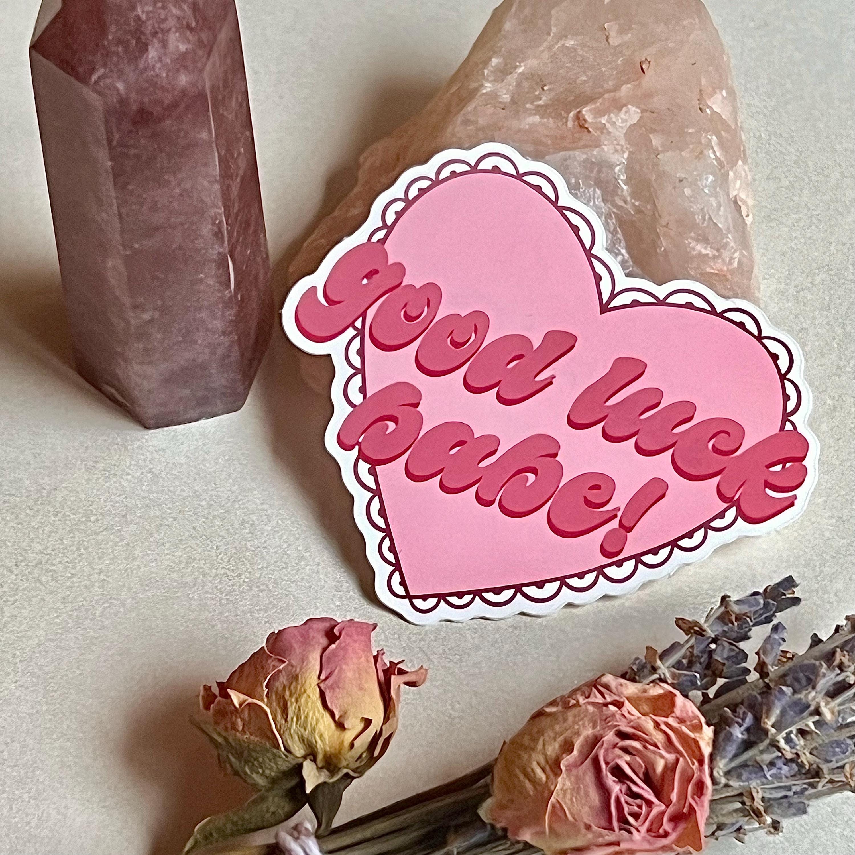 Good Luck Babe Sticker - Etsy
