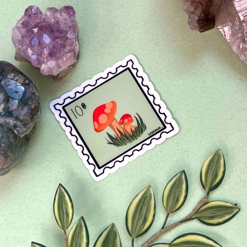 Hyrule Flora Stamp Sticker: Legend of Zelda Vinyl Sticker - Etsy