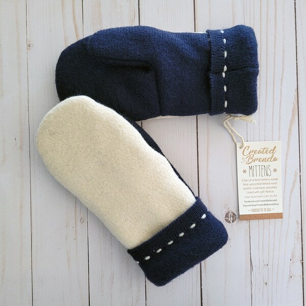 Wool Sweater Mittens - Etsy