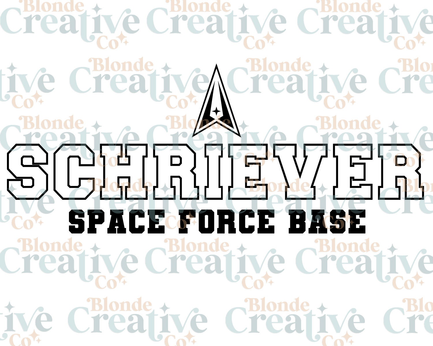 Schriever Space Force Base | SVG, PNG, JPEG - Etsy