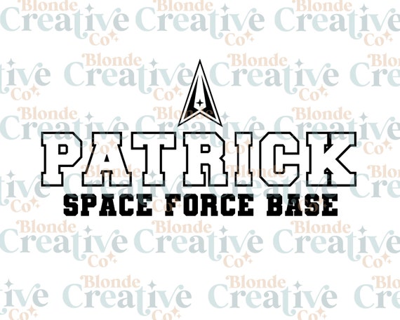 Patrick Space Force Base SVG PNG JPEG - Etsy