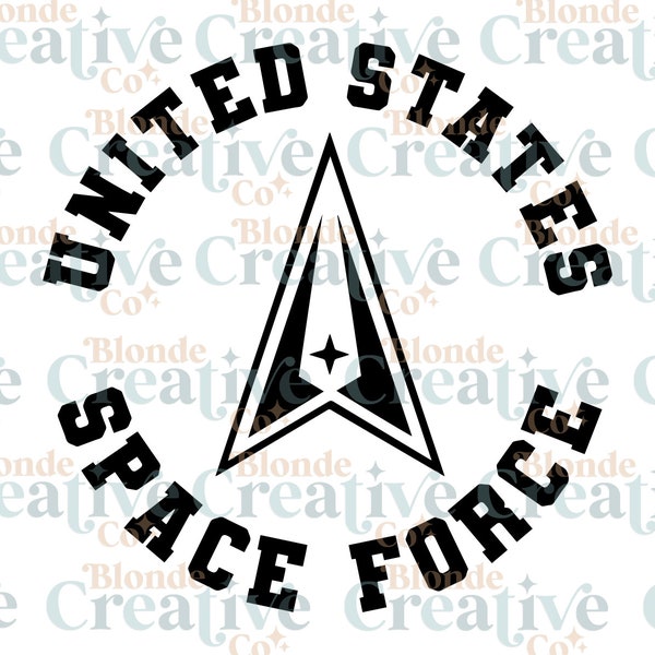 Space Force Svg - Etsy