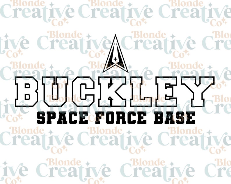 Buckley Space Force Base | SVG, PNG, JPEG - Etsy Australia