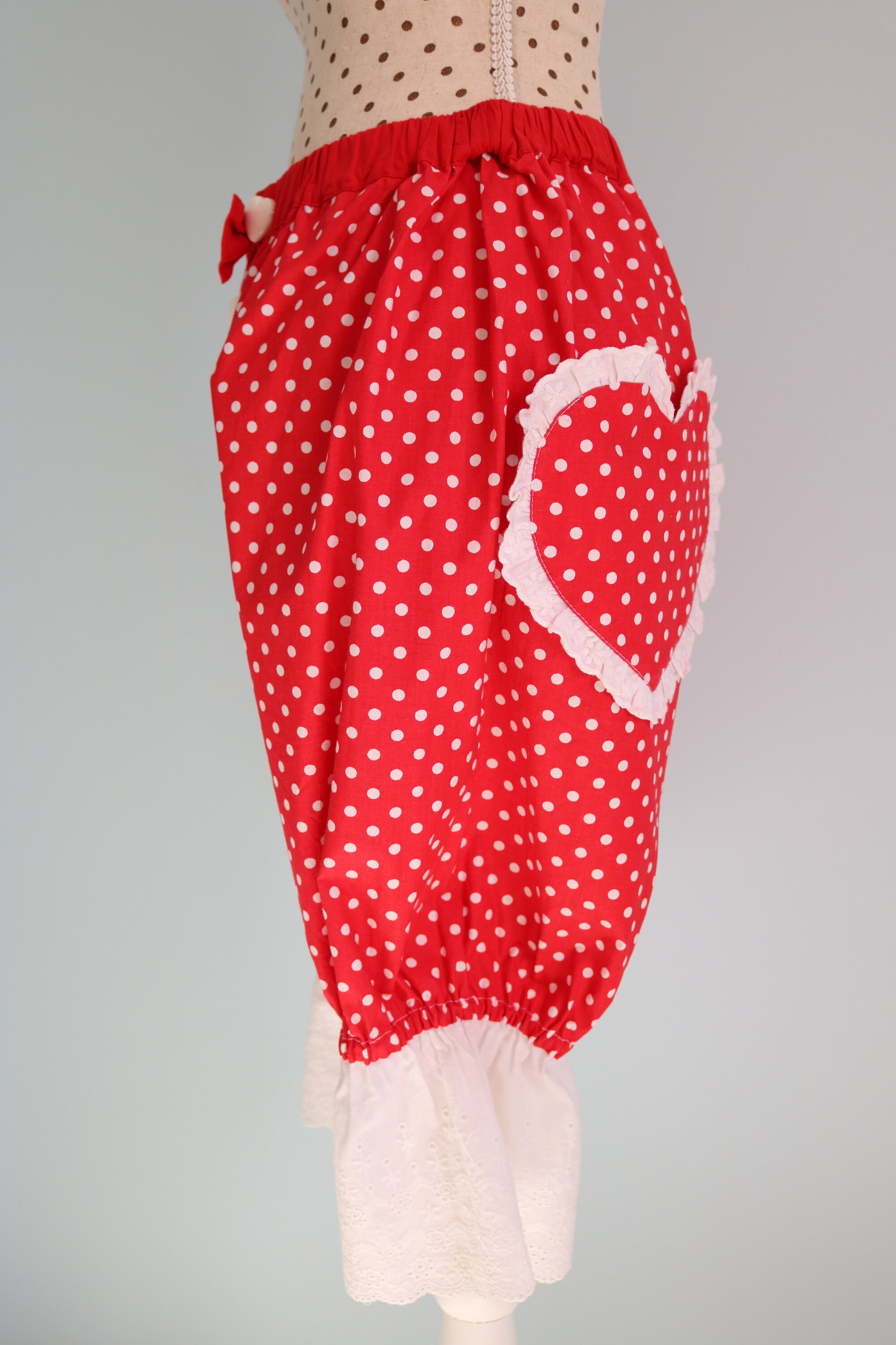 Minnie Mouse Polka Dot Bloomers, Disney Lolita Bloomers, Cotton Polka ...