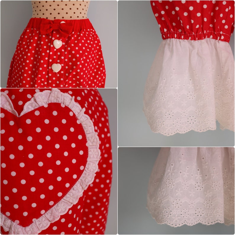 Minnie Mouse Polka Dot Bloomers, Disney Lolita Bloomers, Cotton Polka ...