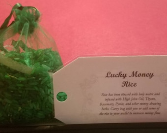 Money Rice Prosperity Rice Money Manifest - Etsy
