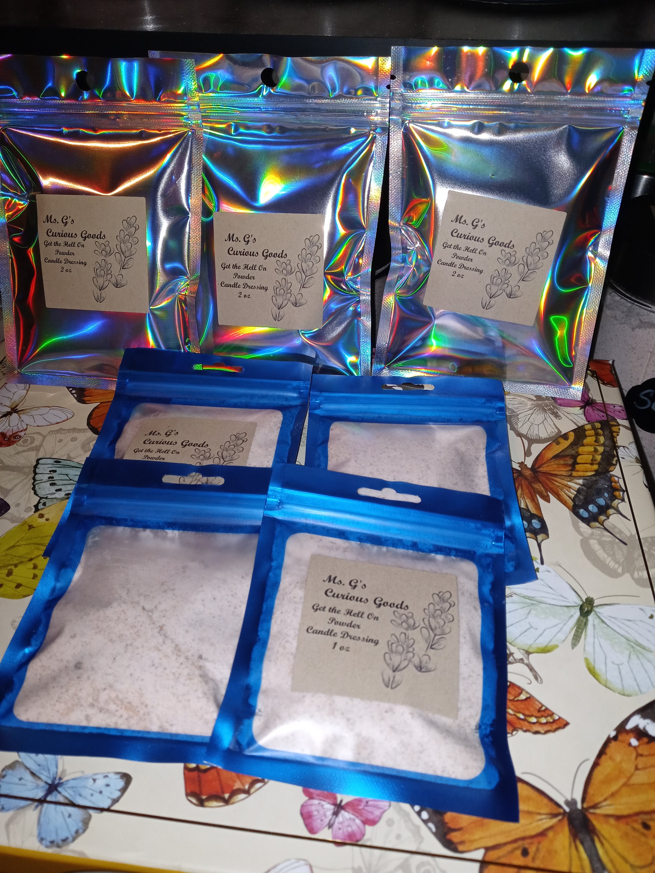 Get the Hell on Banishing Powder - Etsy