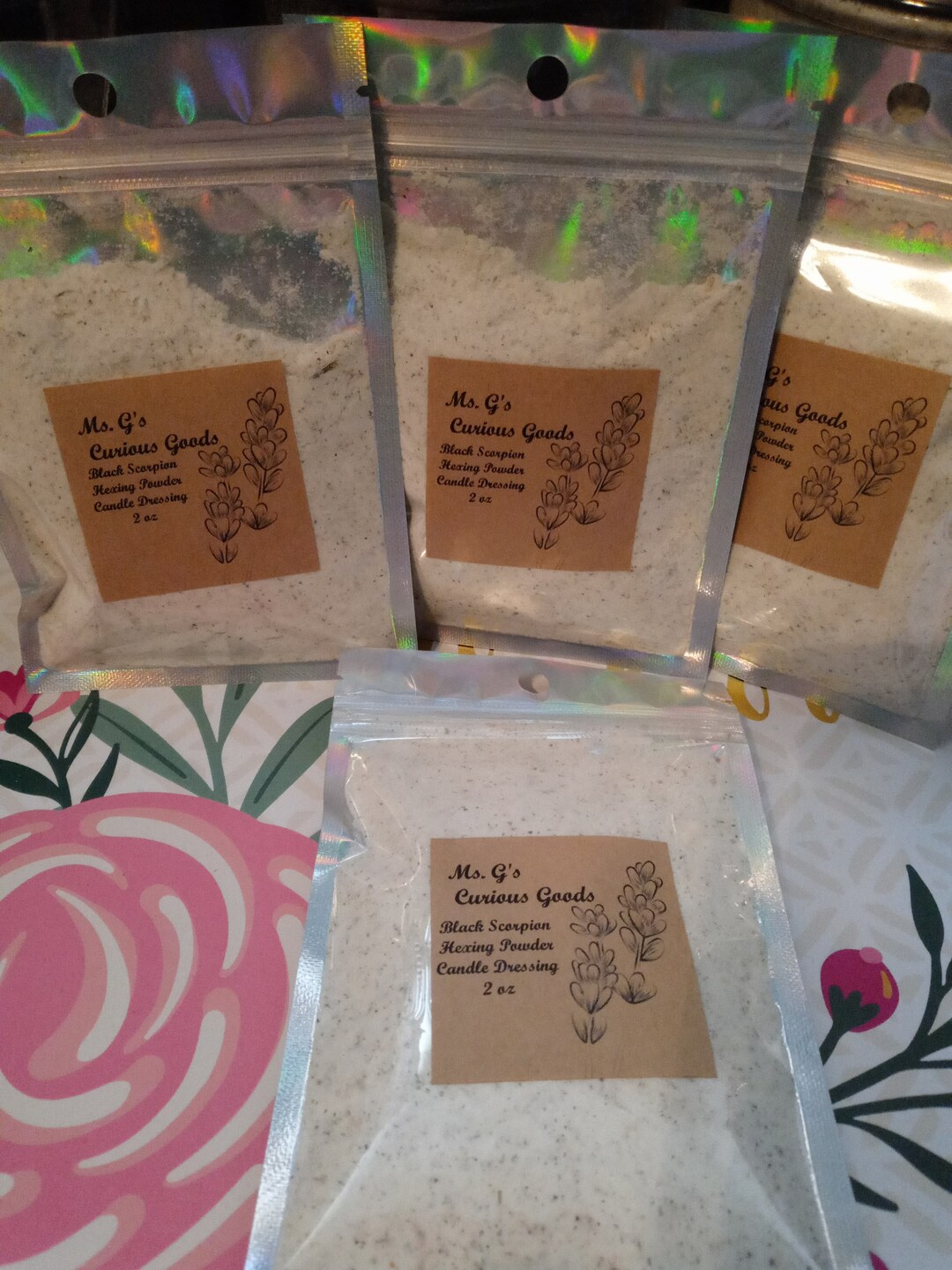 Black Scorpion Hexing Powder - Etsy