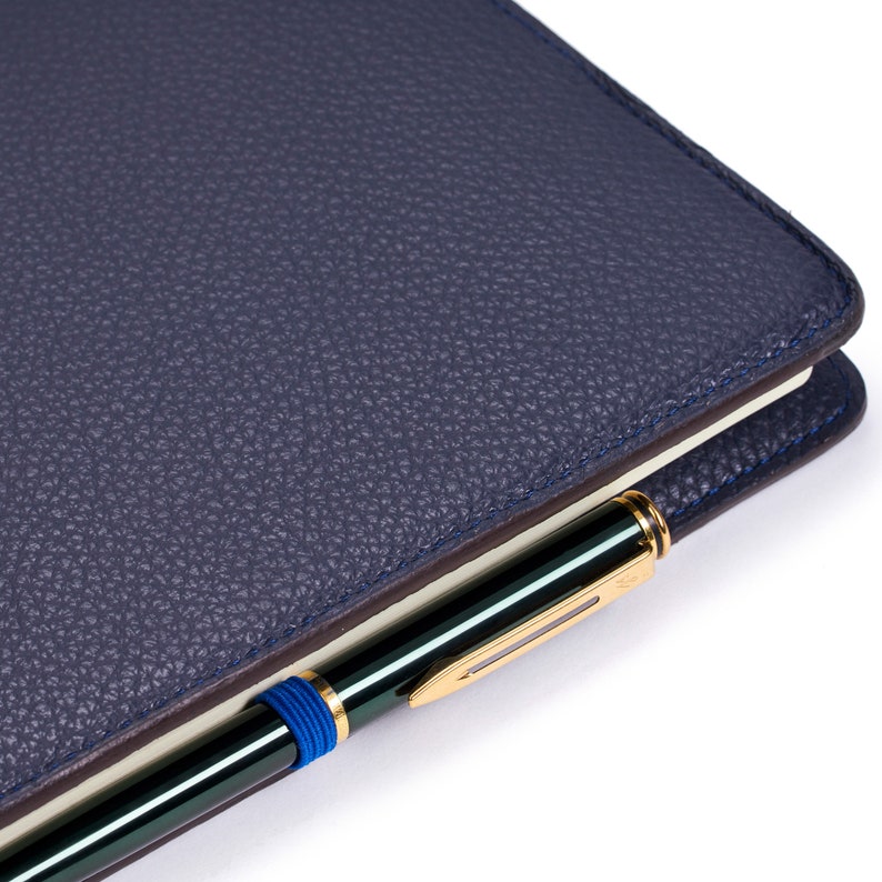 Personalised Refillable Luxury Leather A5 Notepad | Notebook | Journal ...
