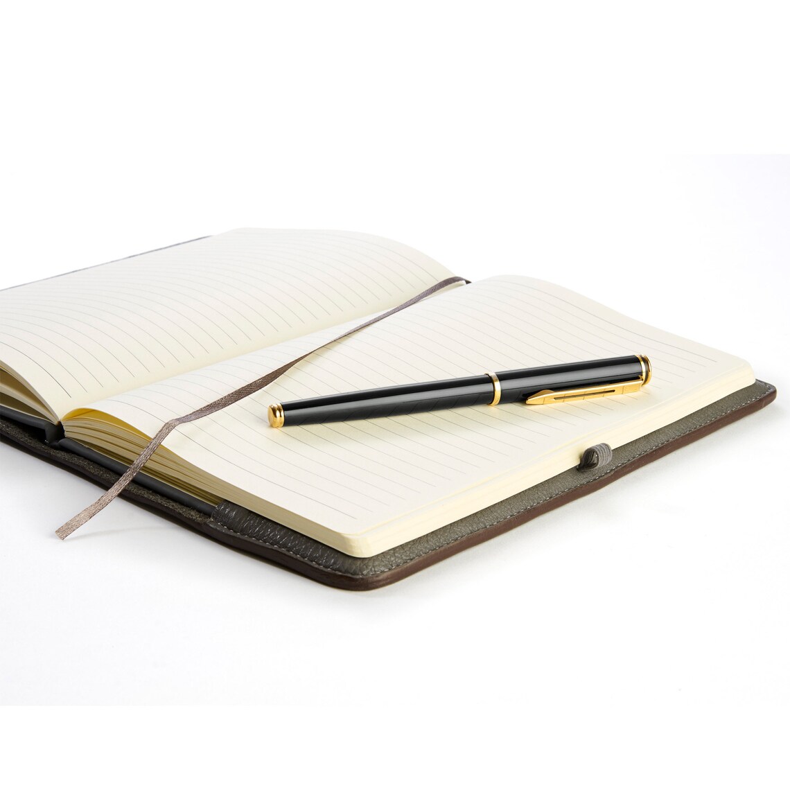 Personalised Refillable Luxury Leather A5 Notepad Journal in - Etsy