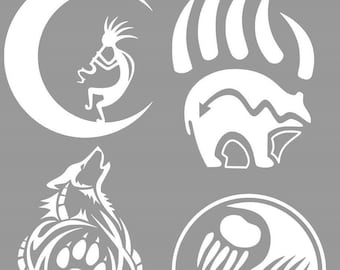 Native Indian Decal | Etsy