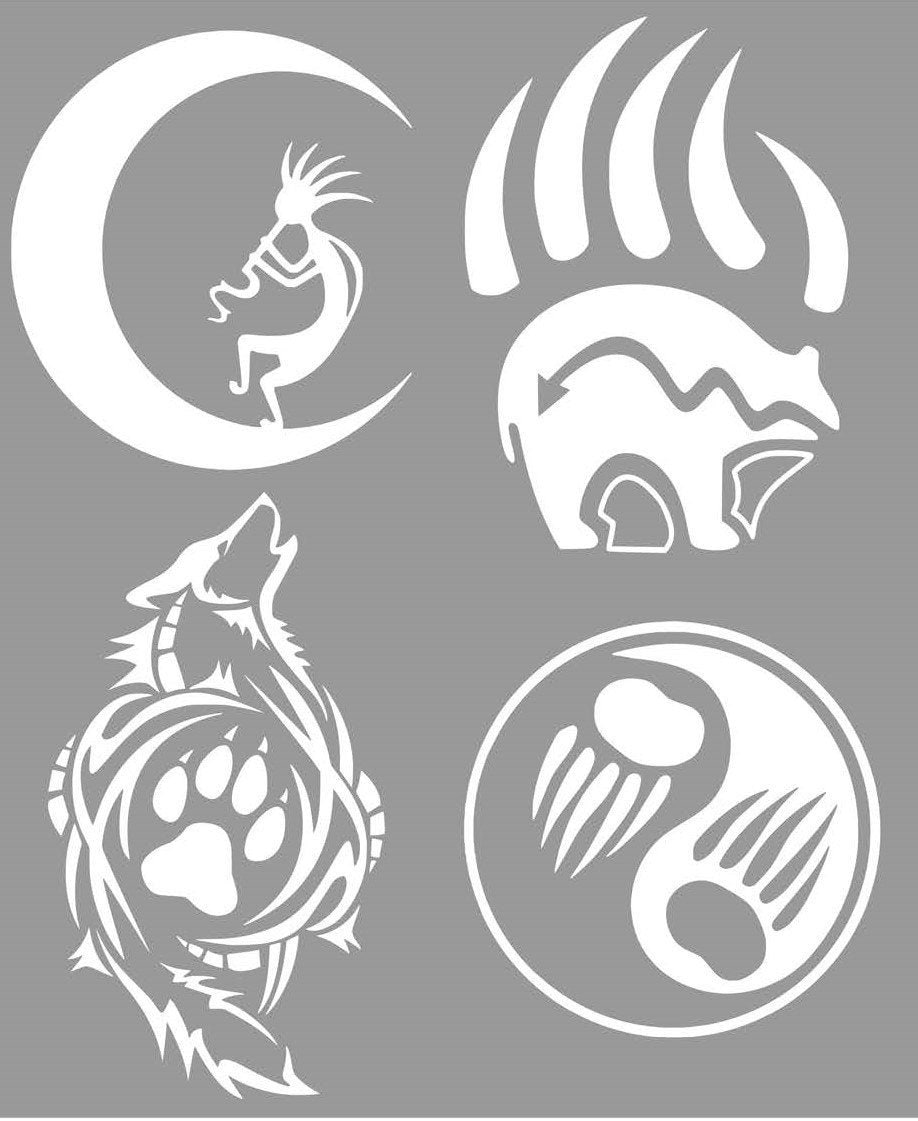 Native American Zuni Vinyl Decal, Car, Laptop, Sticker, Indian - Etsy