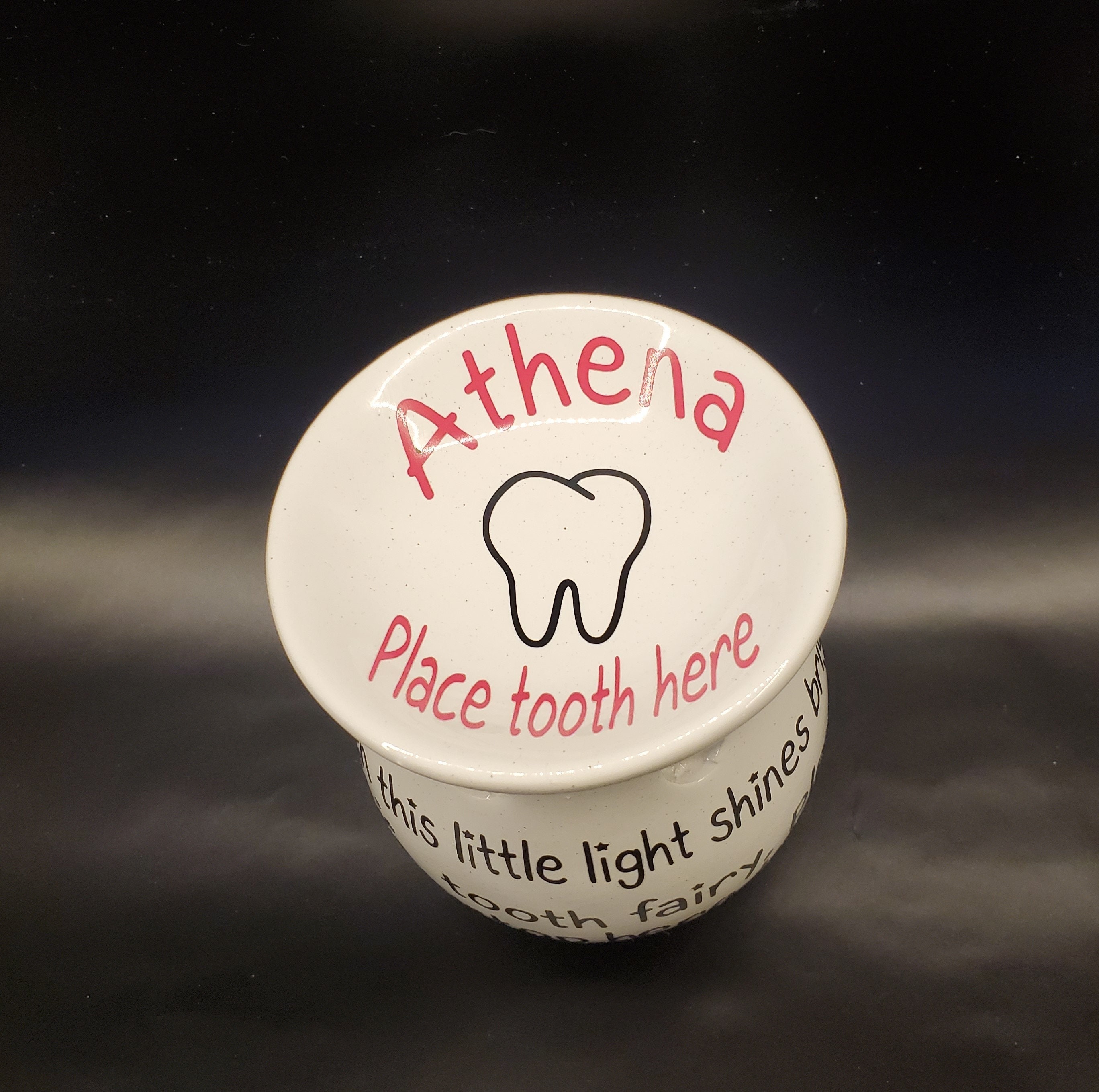 Personalized Tooth Fairy Light Luminary Night Light | Etsy