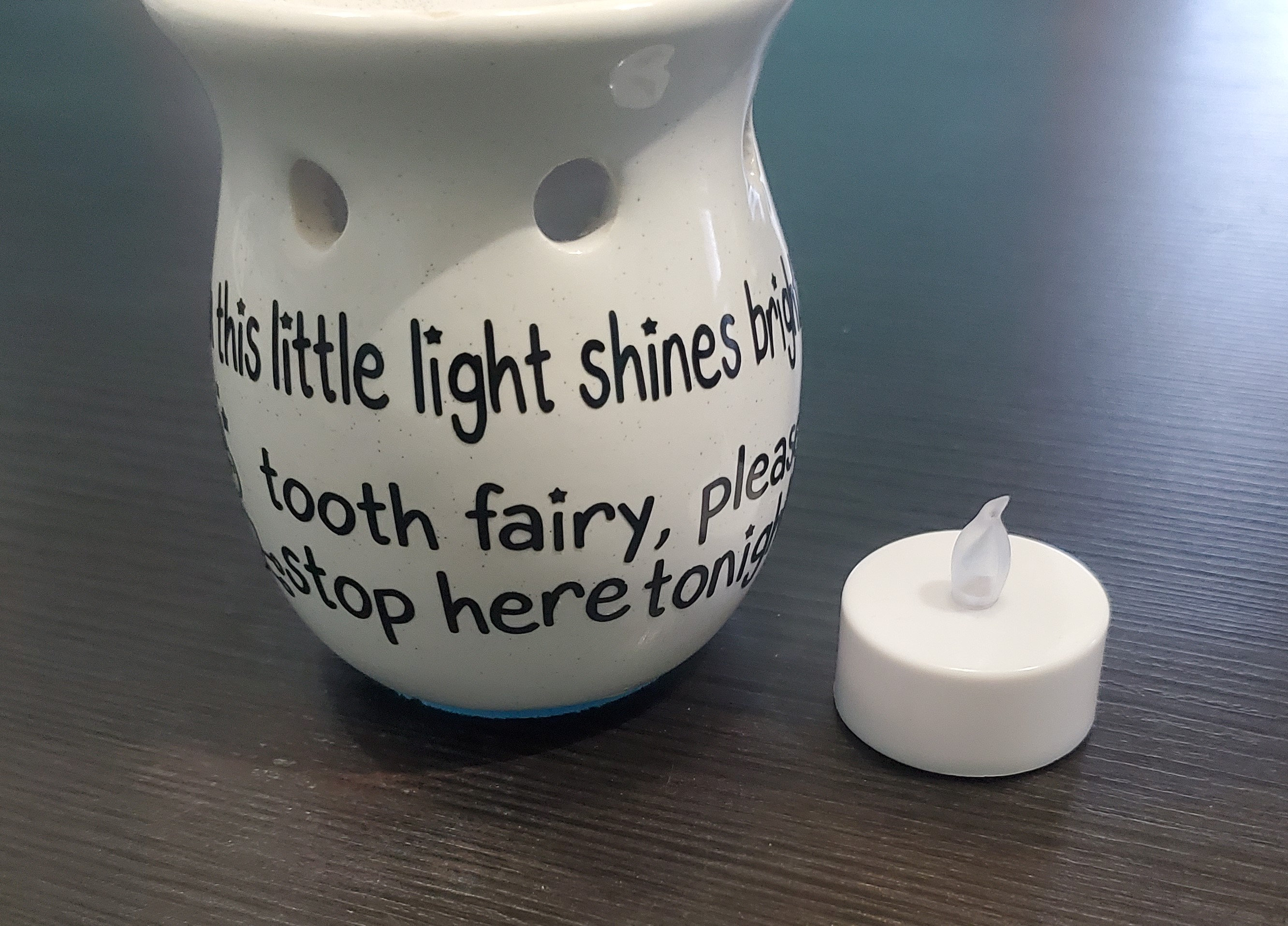 Personalized Tooth Fairy Light Luminary Night Light - Etsy UK