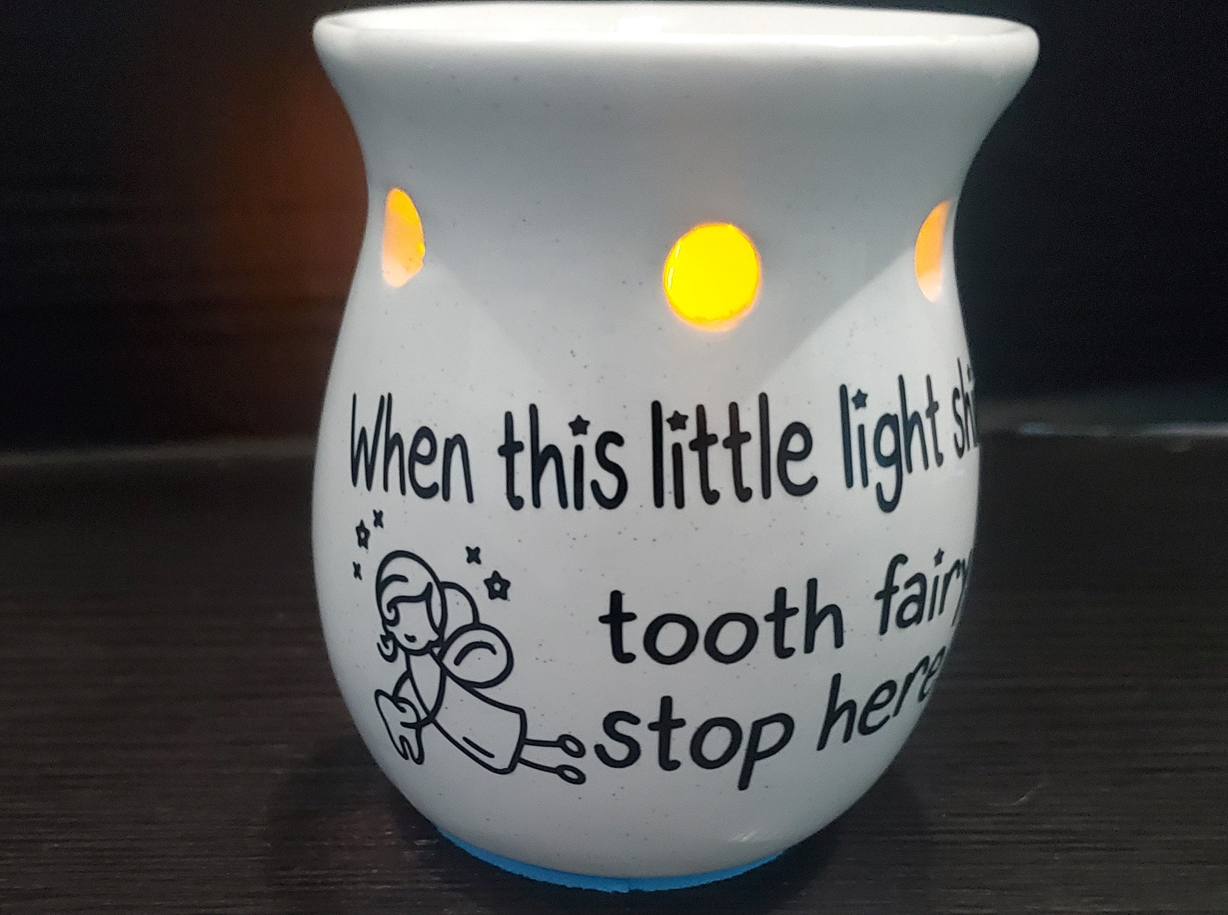Personalized Tooth Fairy Light Luminary Night Light - Etsy UK