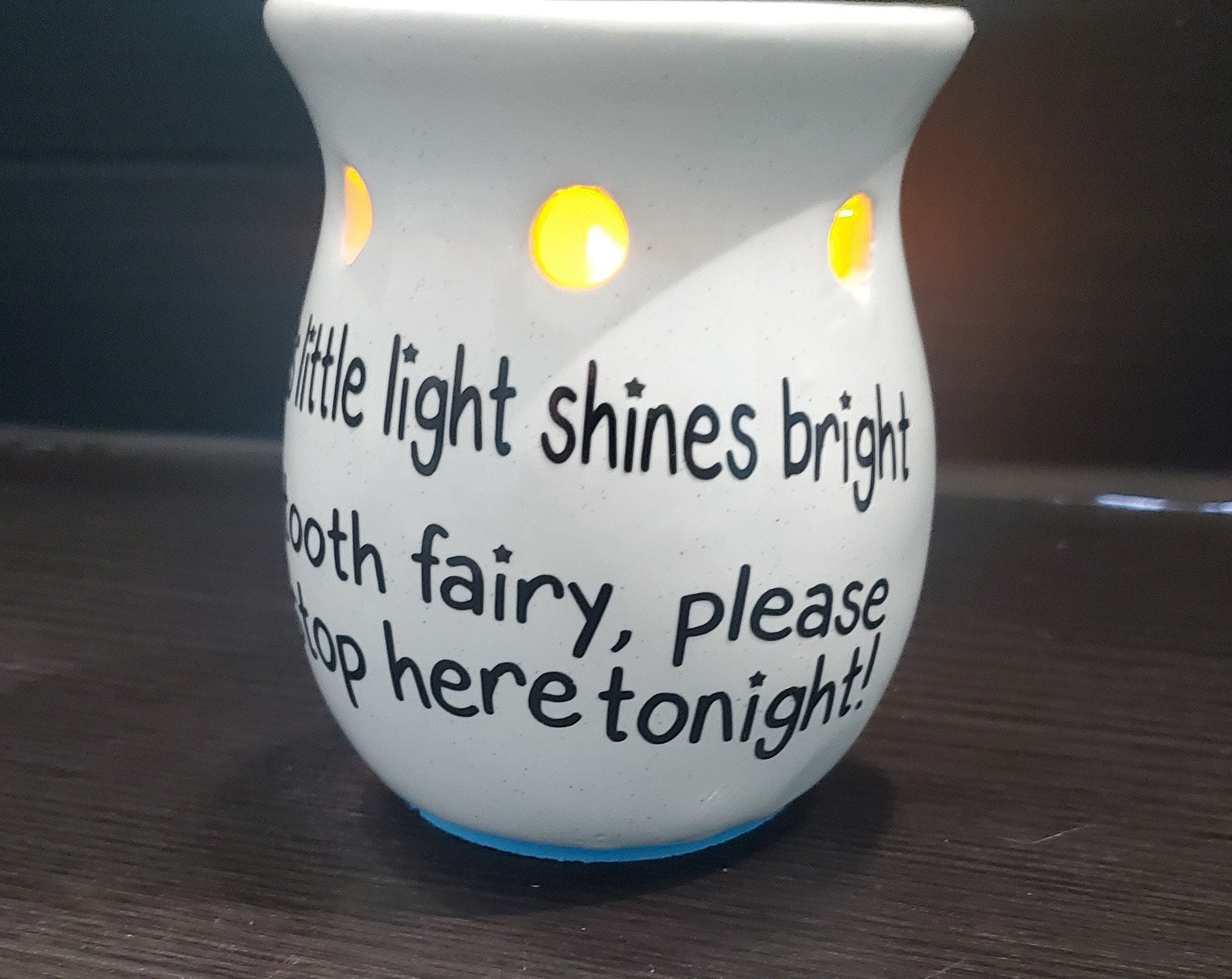 Personalized Tooth Fairy Light Luminary Night Light - Etsy UK
